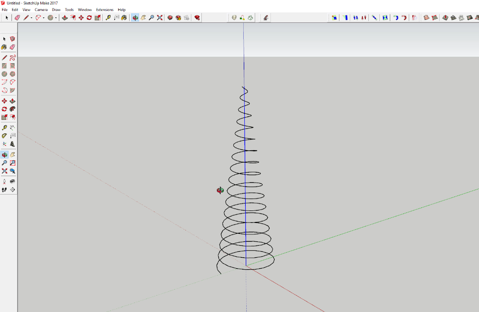 Create Helixes in SketchUp with Helix Along Curve - The SketchUp Essentials Create Helixes in SketchUp with Helix Along Curve - The SketchUp Essentials