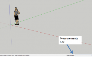 SketchUp Measurements Box - The SketchUp Essentials