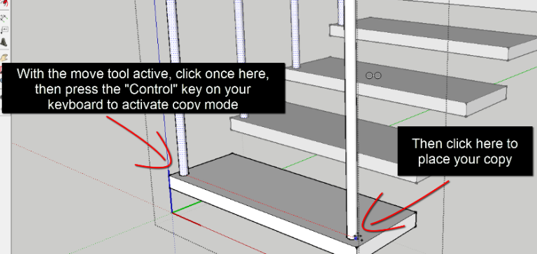Quickly Modeling a Staircase in SketchUp with Components - The SketchUp ...