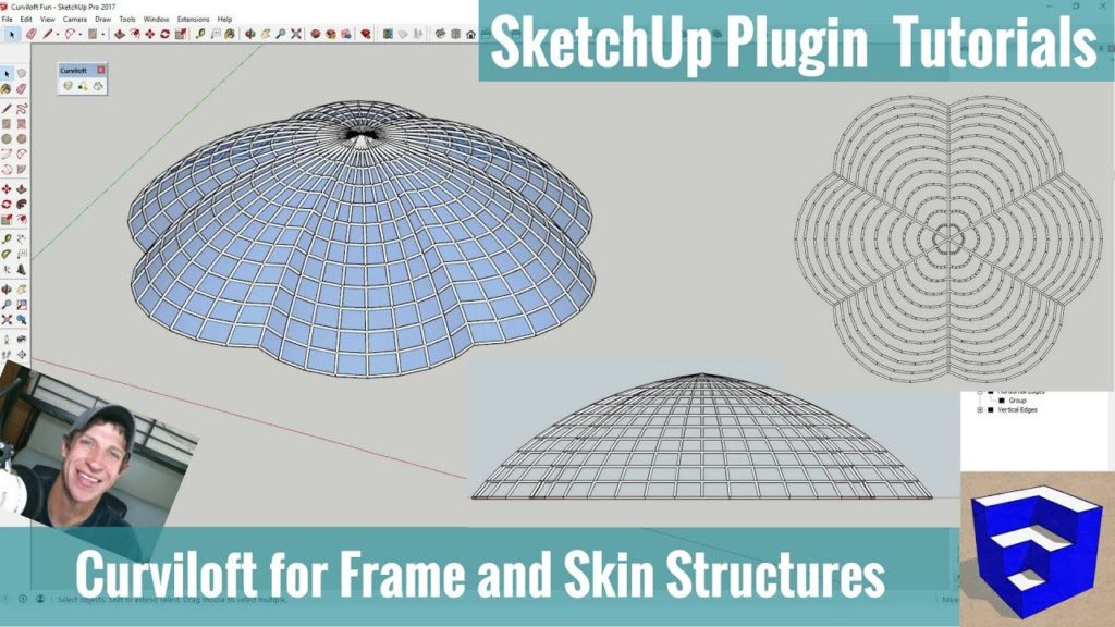 Fun With Curviloft – Creating a Frame and Skin Structure - The SketchUp ...