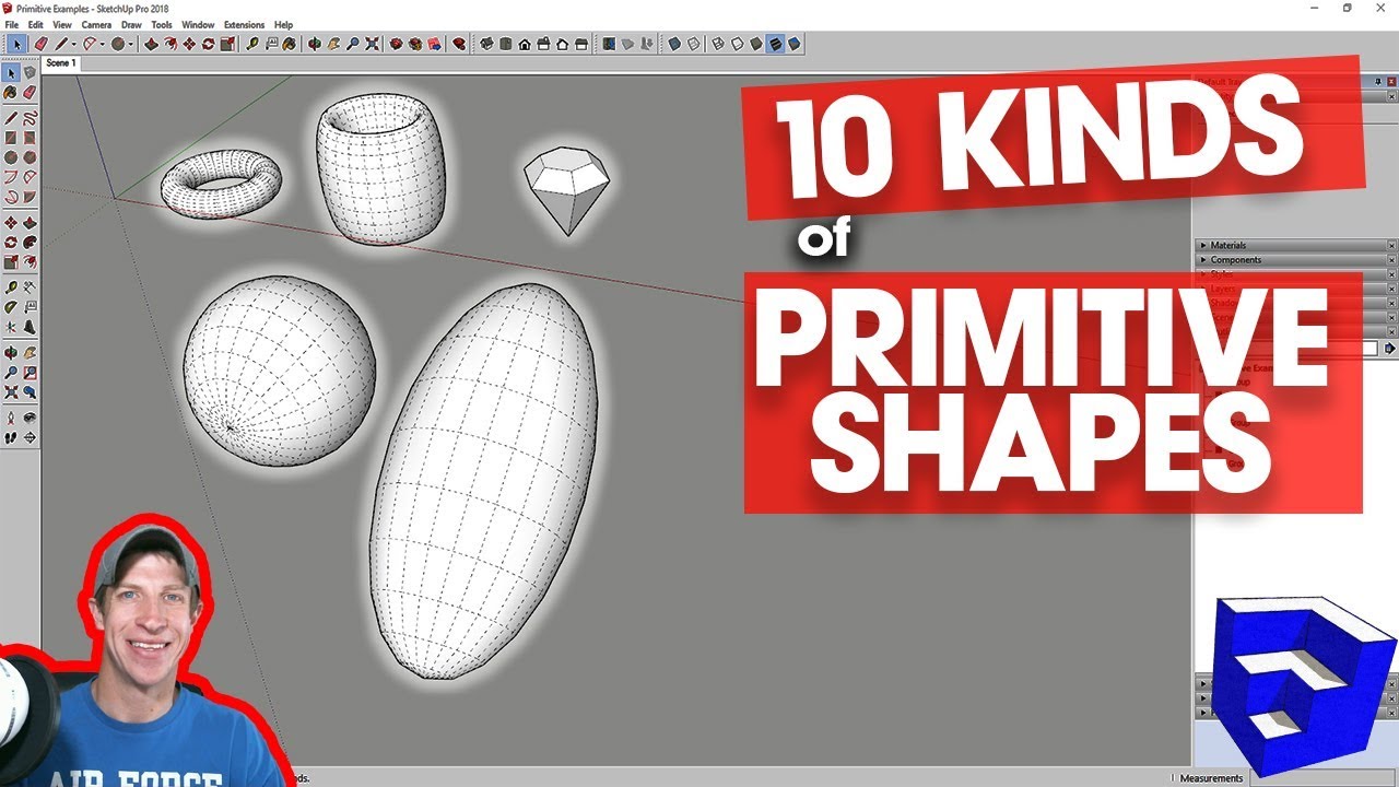 Sphere Torus Dome And Other Shapes Modeling 10 Kinds Of Primitive
