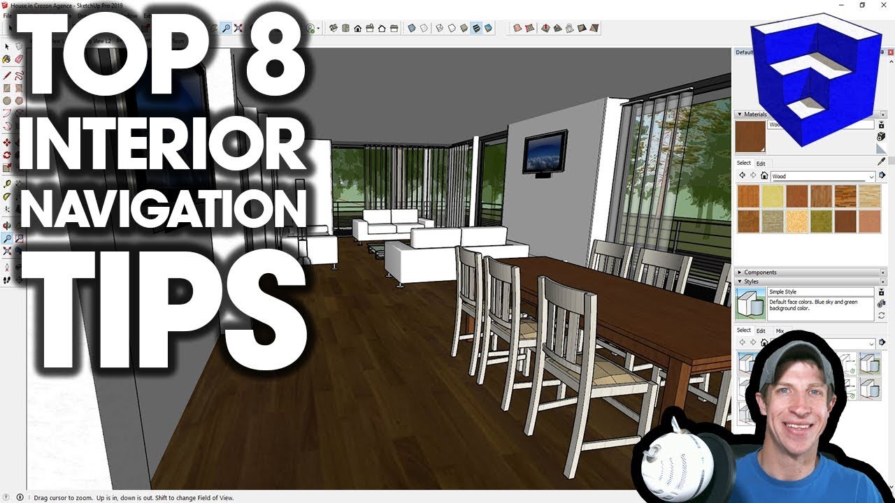Top 8 Tips for NAVIGATING MODEL INTERIORS in SketchUp - The SketchUp ...