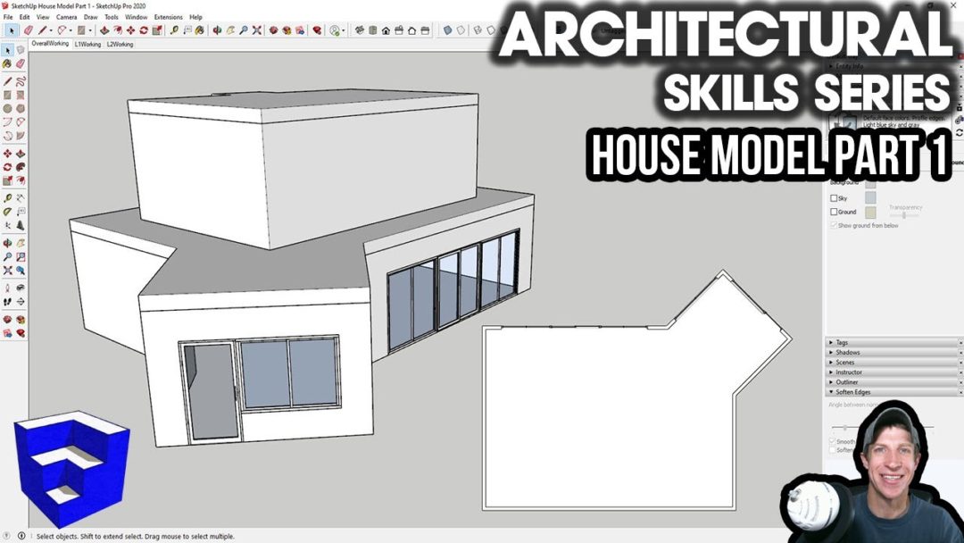 HOUSE MODELING in SketchUp Part 1 – Setup and Windows - The SketchUp ...